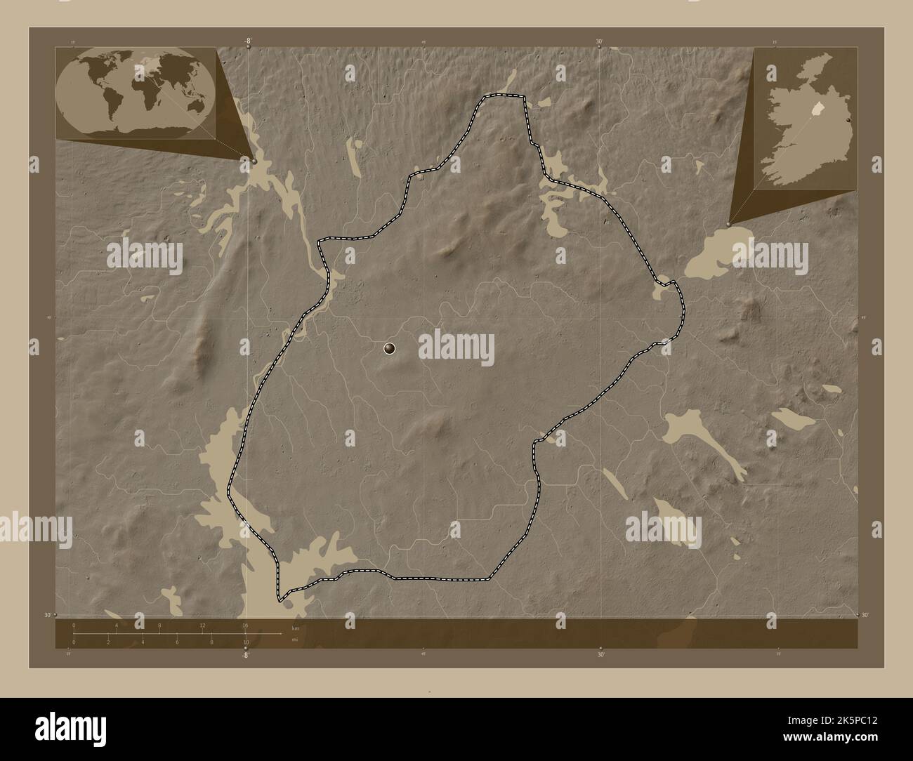 Map of longford hi-res stock photography and images - Alamy