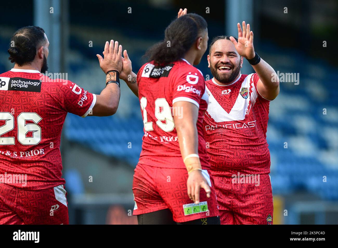 Halifax, England -8th October 2022 - Mosese Suli ,Ben Murdoch-Masila ...