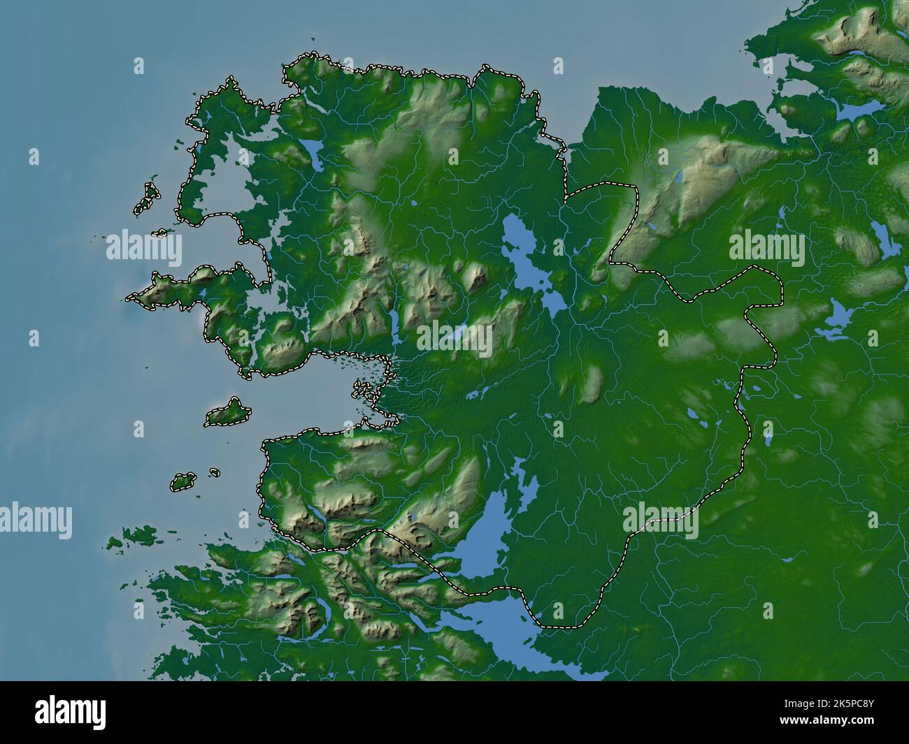 County mayo ireland map hi-res stock photography and images - Alamy