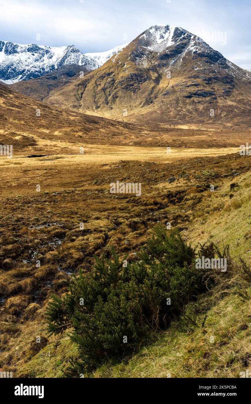 Beautiful mountain view of the Scottish Highlands Stock Photo - Alamy