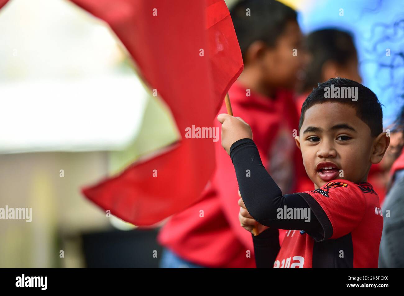 Halifax, England -8th October 2022 - Tonga fans. Rugby League Pre World ...