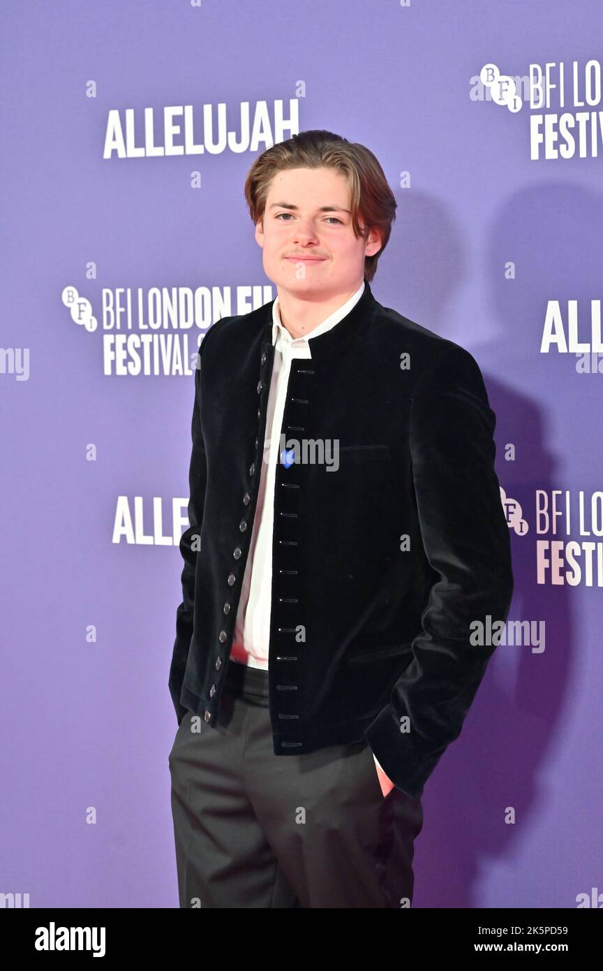 London, UK. 09th Oct, 2022. Louis Serkis-Ashbourne arrive at the ...