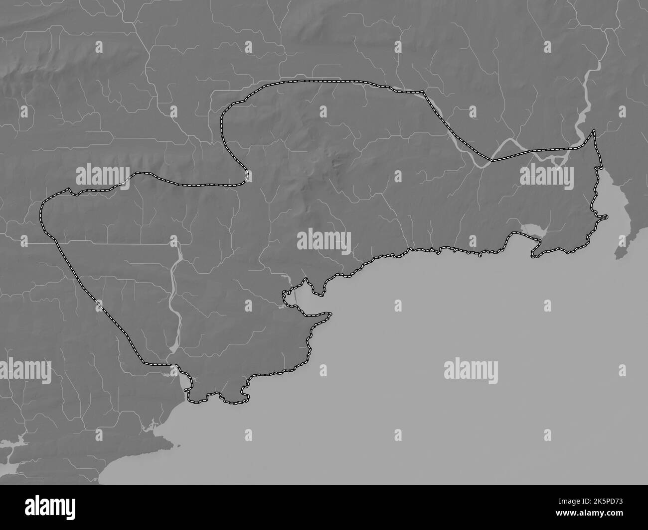 Waterford outline map Black and White Stock Photos & Images - Alamy