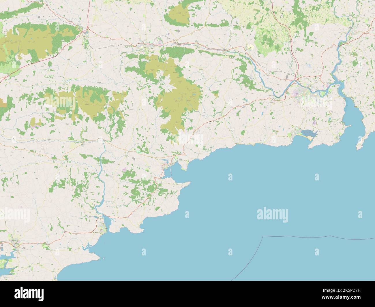 Waterford map ireland hi-res stock photography and images - Alamy