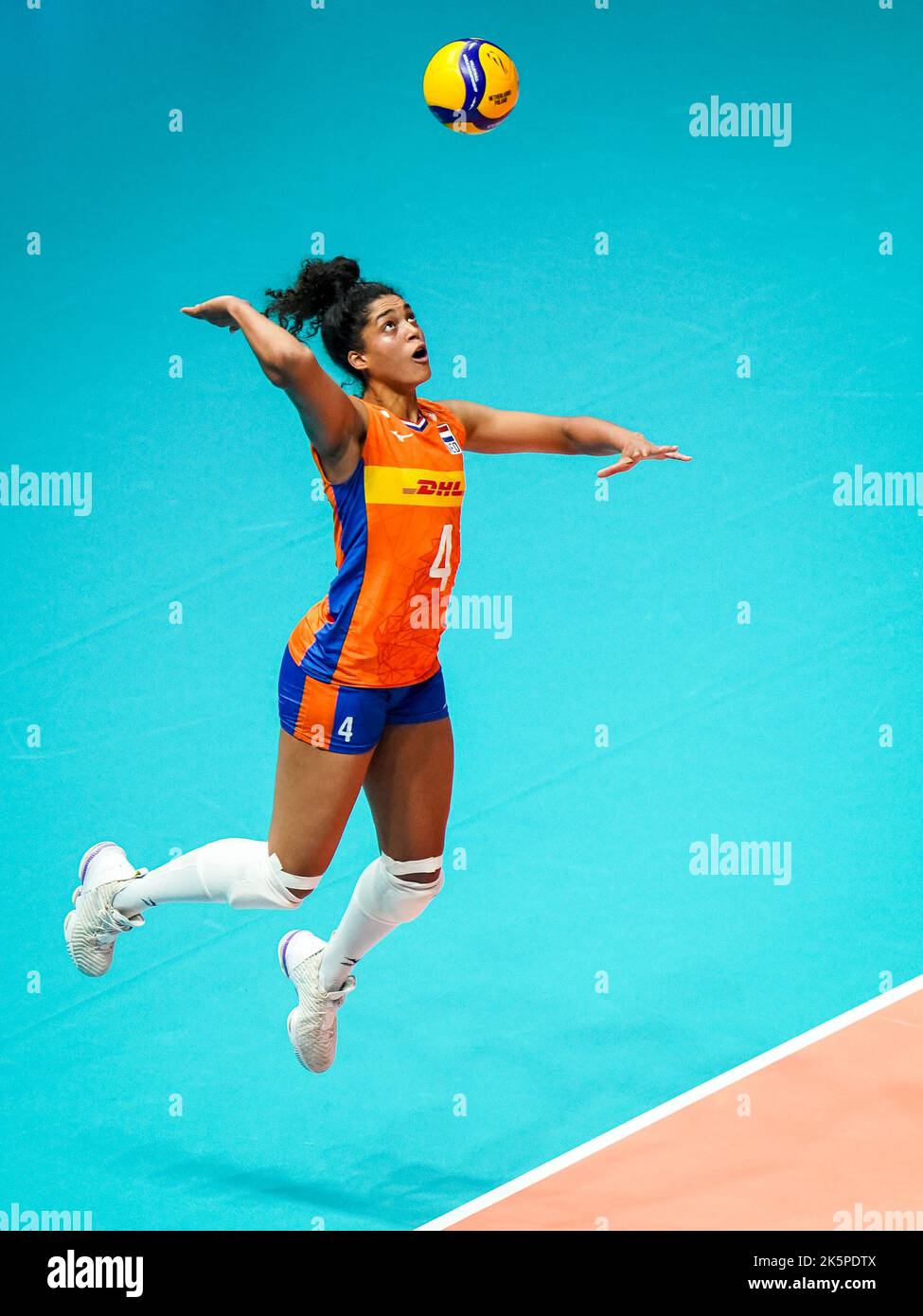 ROTTERDAM, NETHERLANDS - OCTOBER 9: Celeste Plak of the Netherlands ...