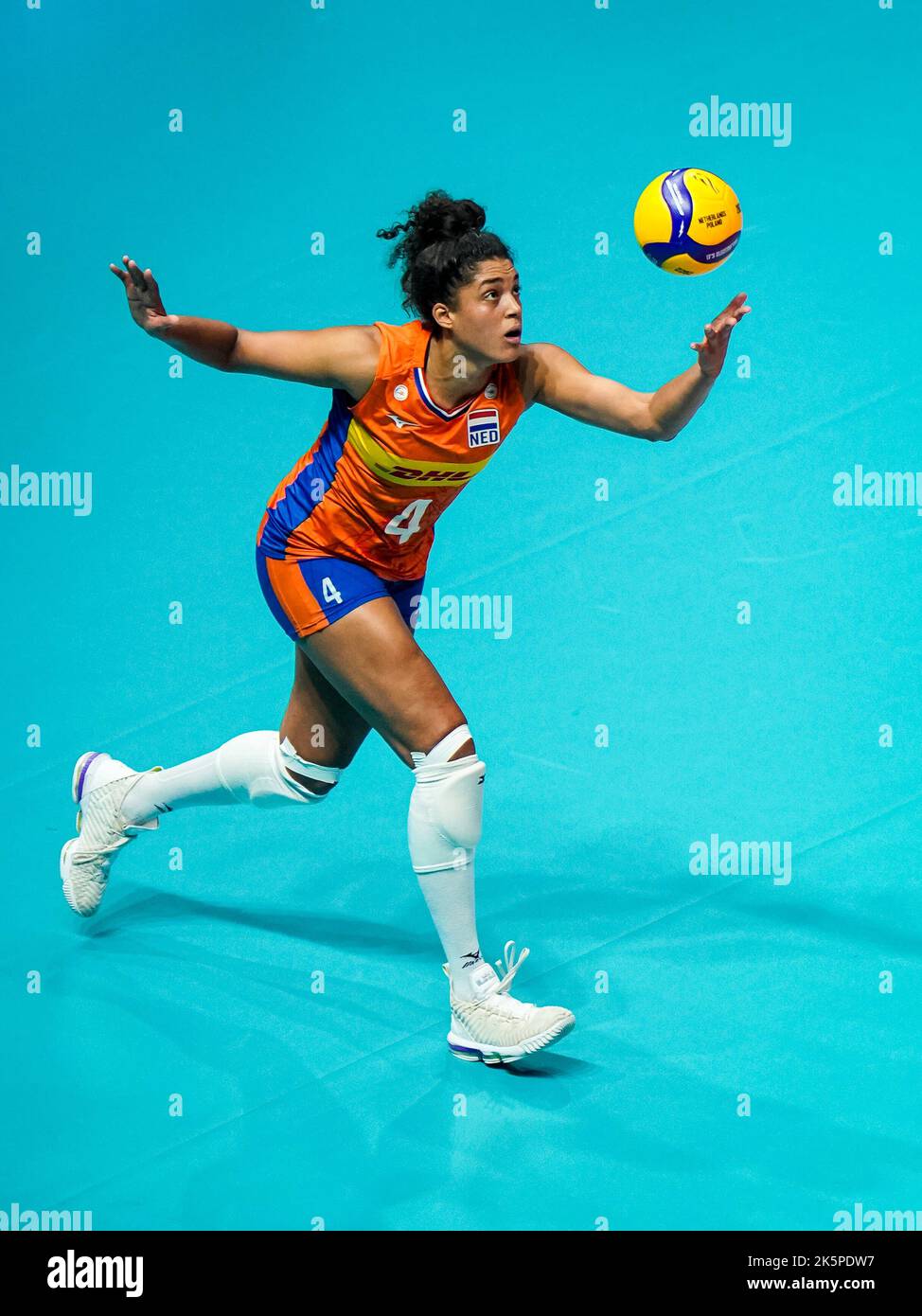 ROTTERDAM, NETHERLANDS - OCTOBER 9: Celeste Plak of the Netherlands ...