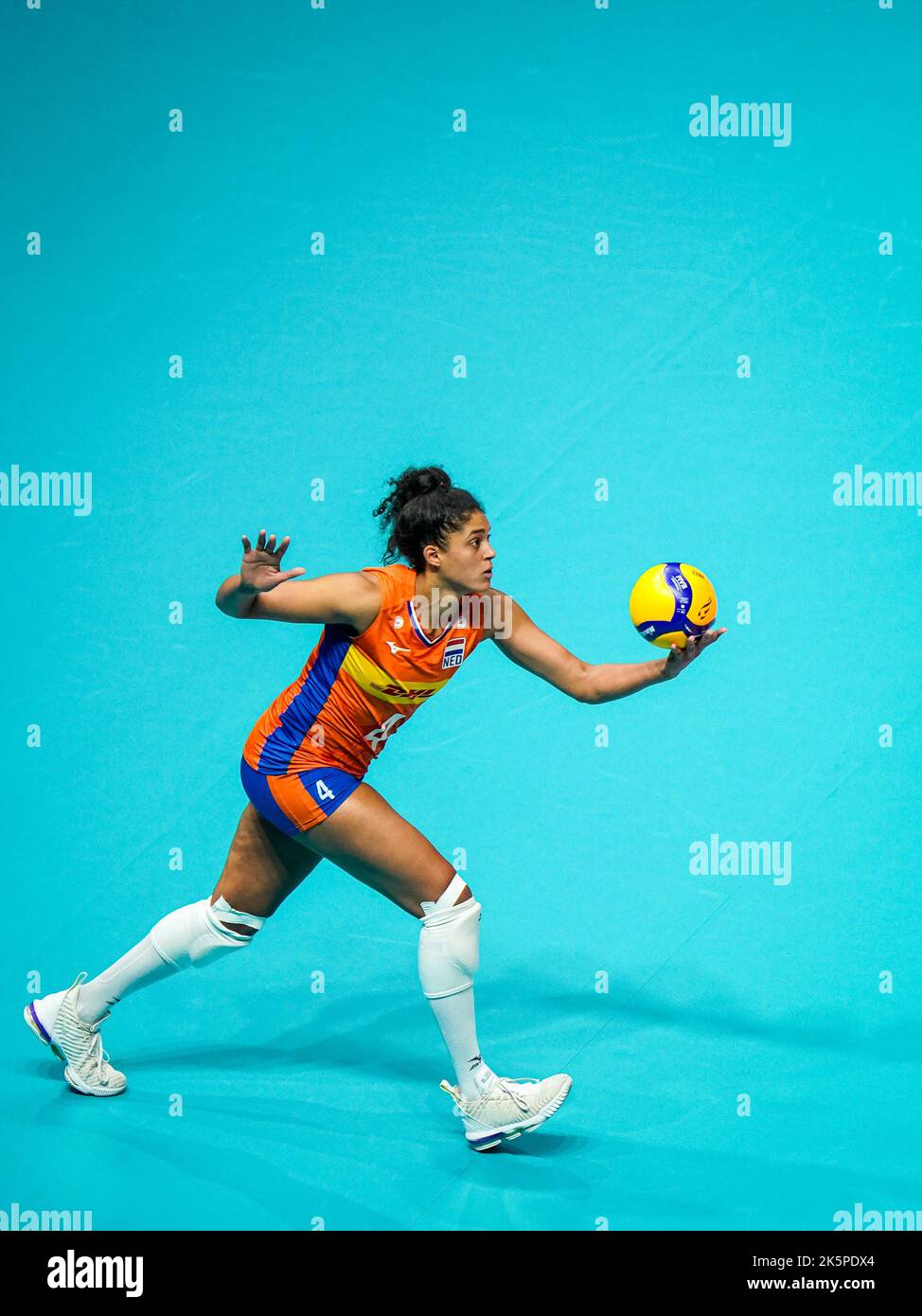 ROTTERDAM, NETHERLANDS - OCTOBER 9: Celeste Plak of the Netherlands ...