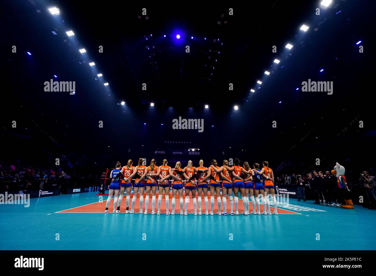 ROTTERDAM, NETHERLANDS - OCTOBER 9: Florien Reesink of the Netherlands ...