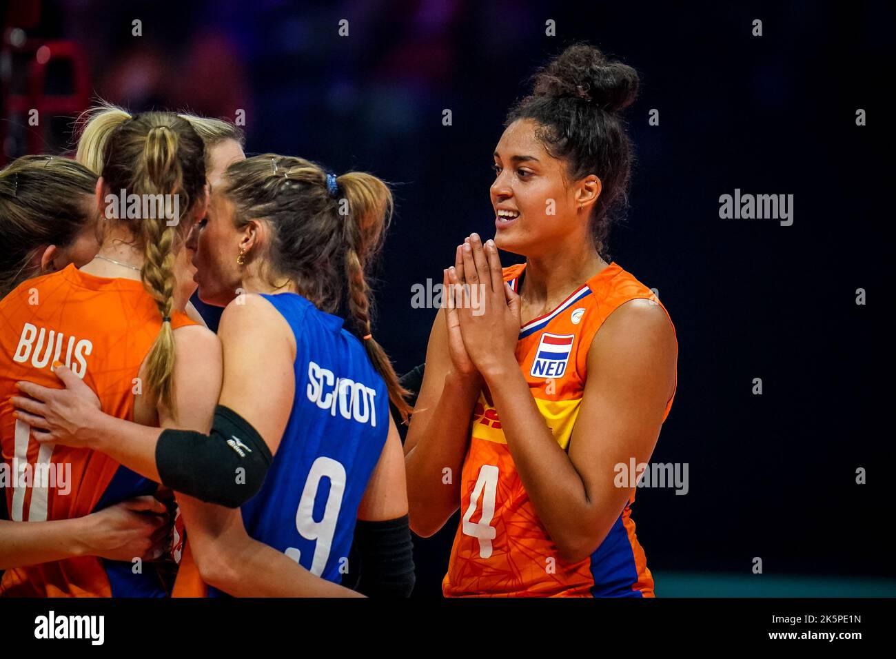 ROTTERDAM, NETHERLANDS - OCTOBER 9: Celeste Plak of the Netherlands ...