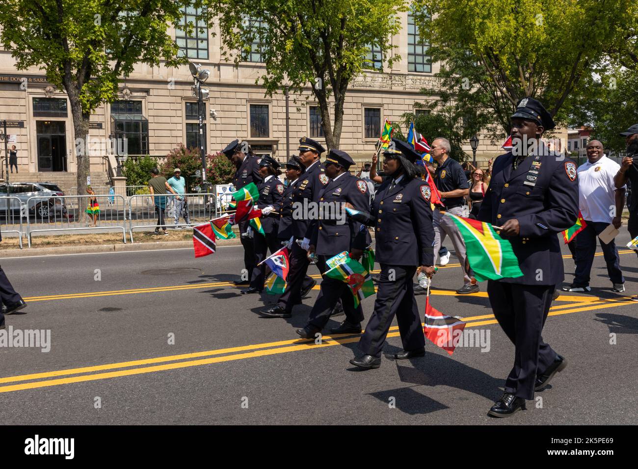 The West Indian Labor Day Parade 2022 in Brooklyn NY Stock Photo - Alamy