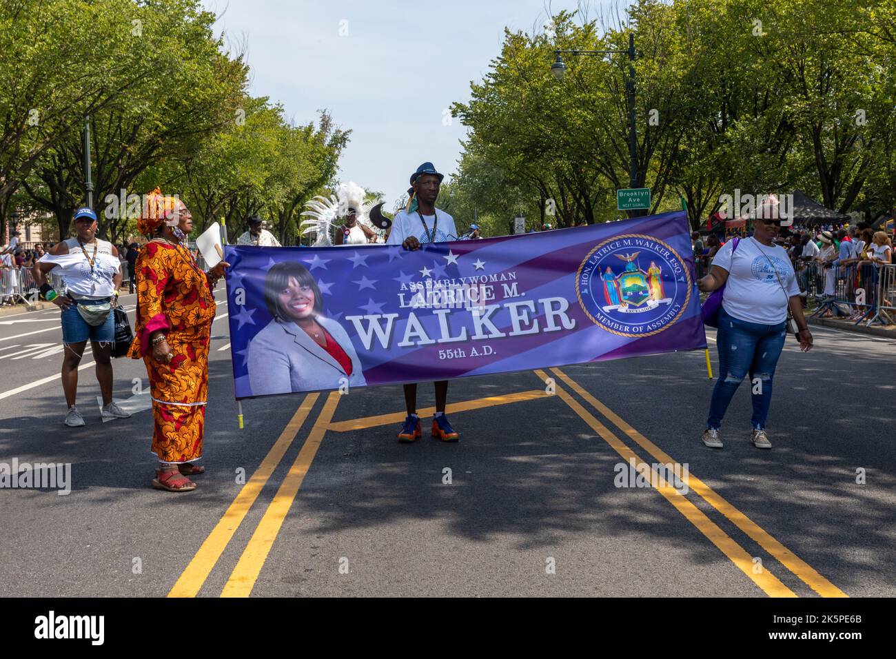 The West Indian Labor Day Parade 2022 in Brooklyn NY Stock Photo - Alamy