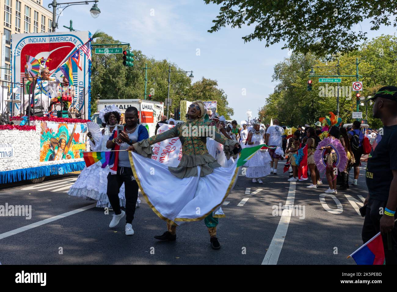 The West Indian Labor Day Parade 2022 in Brooklyn NY Stock Photo - Alamy
