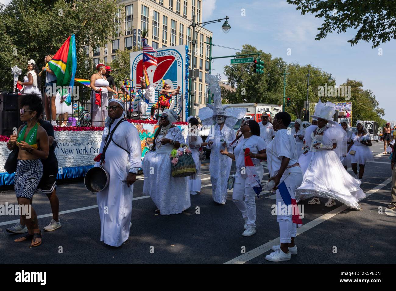 The West Indian Labor Day Parade 2022 in Brooklyn NY Stock Photo - Alamy