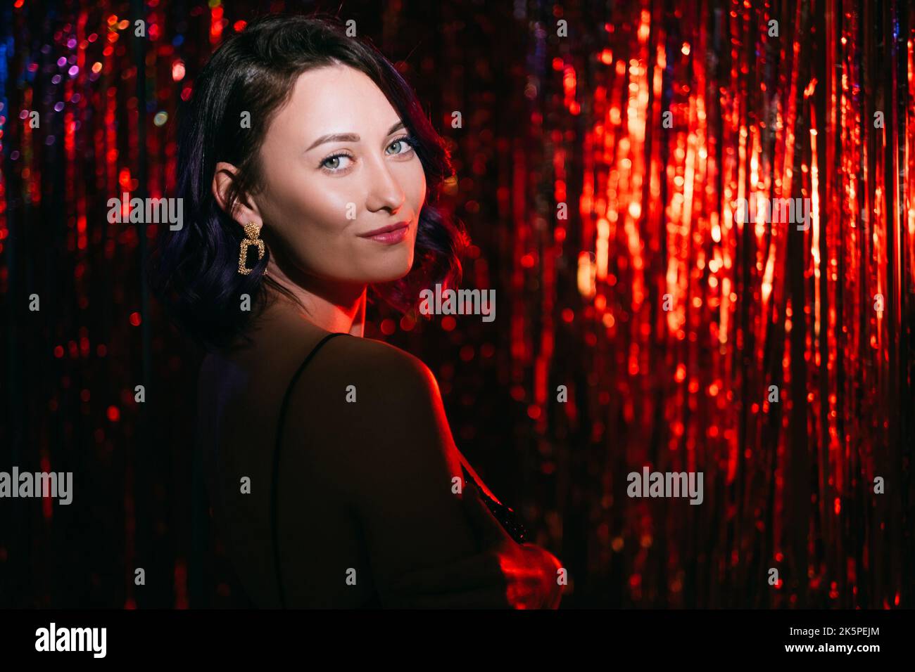 Happy lady elegant hi-res stock photography and images - Alamy