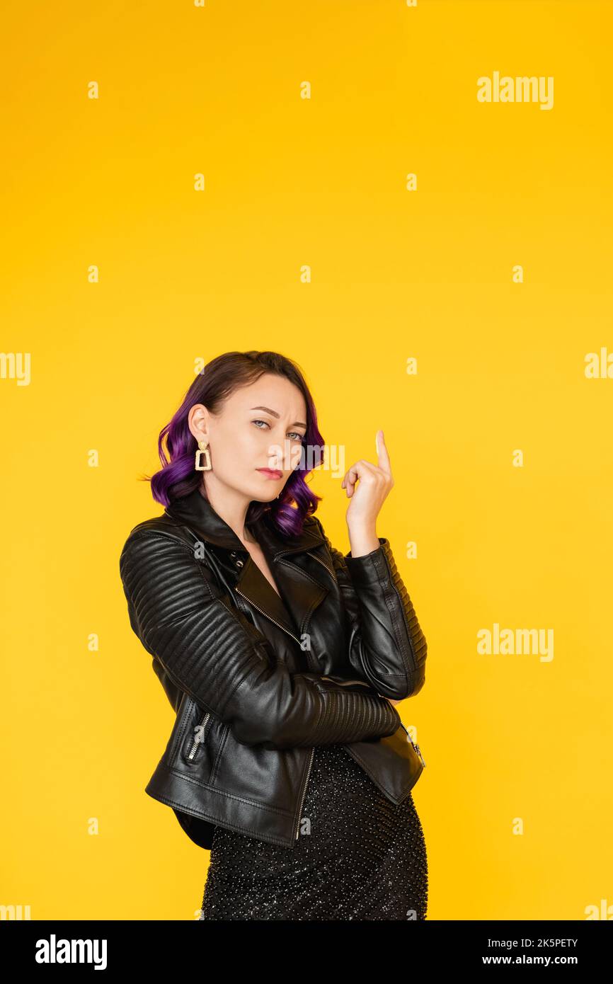 advertising product confident woman important Stock Photo - Alamy