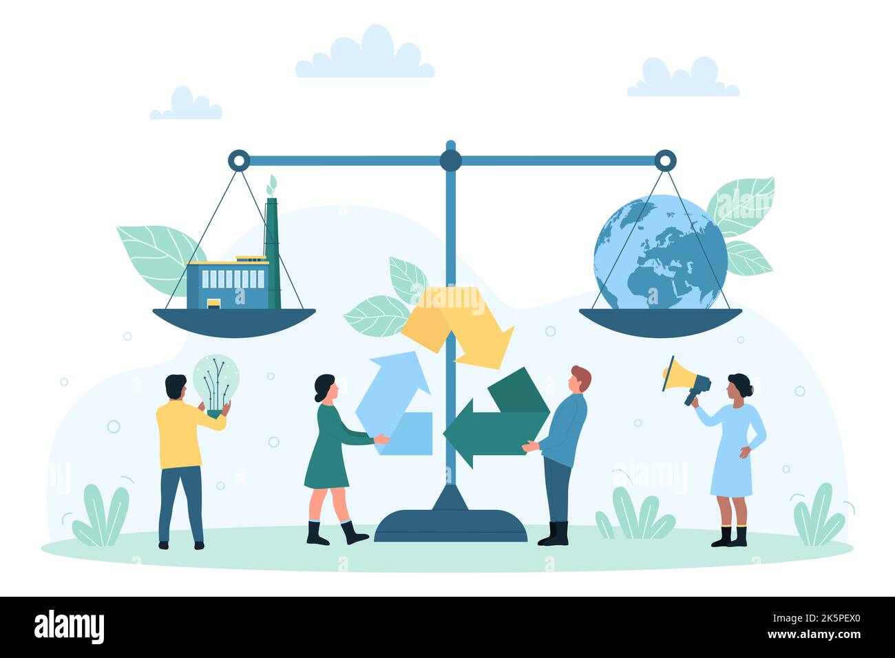 Eco recycling and sustainable technology to reduce and neutralize ...