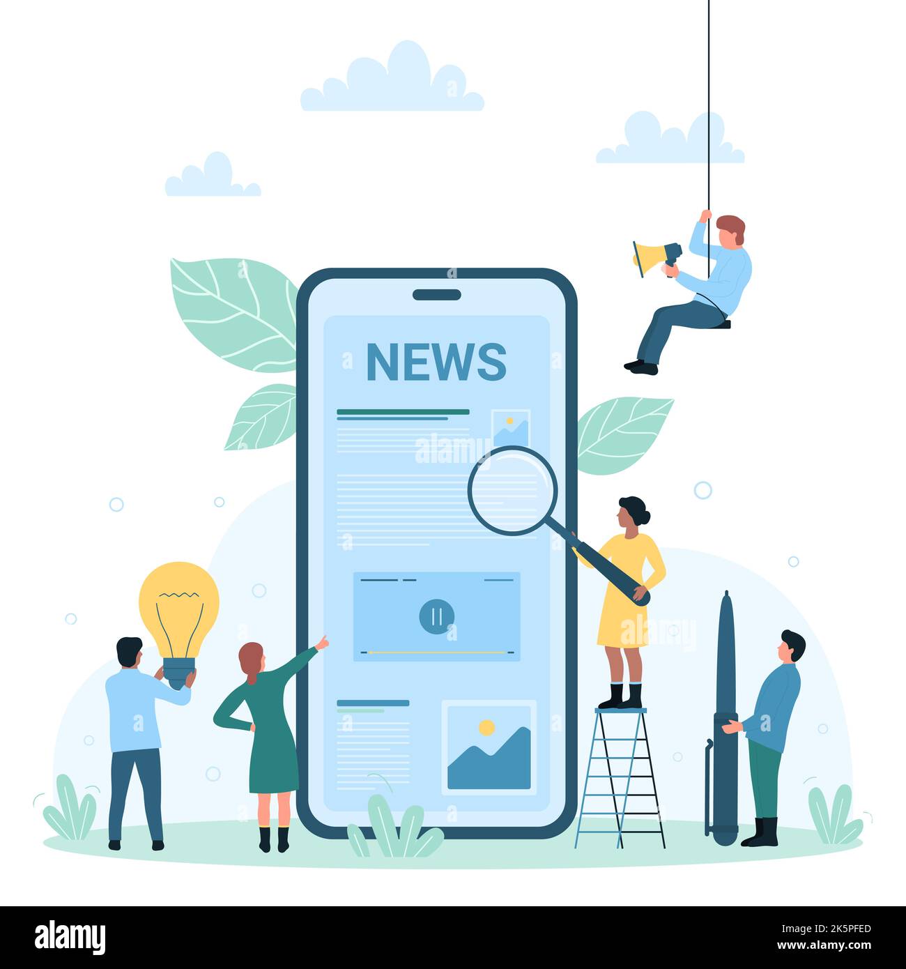 News Articles Stock Vector Images Alamy