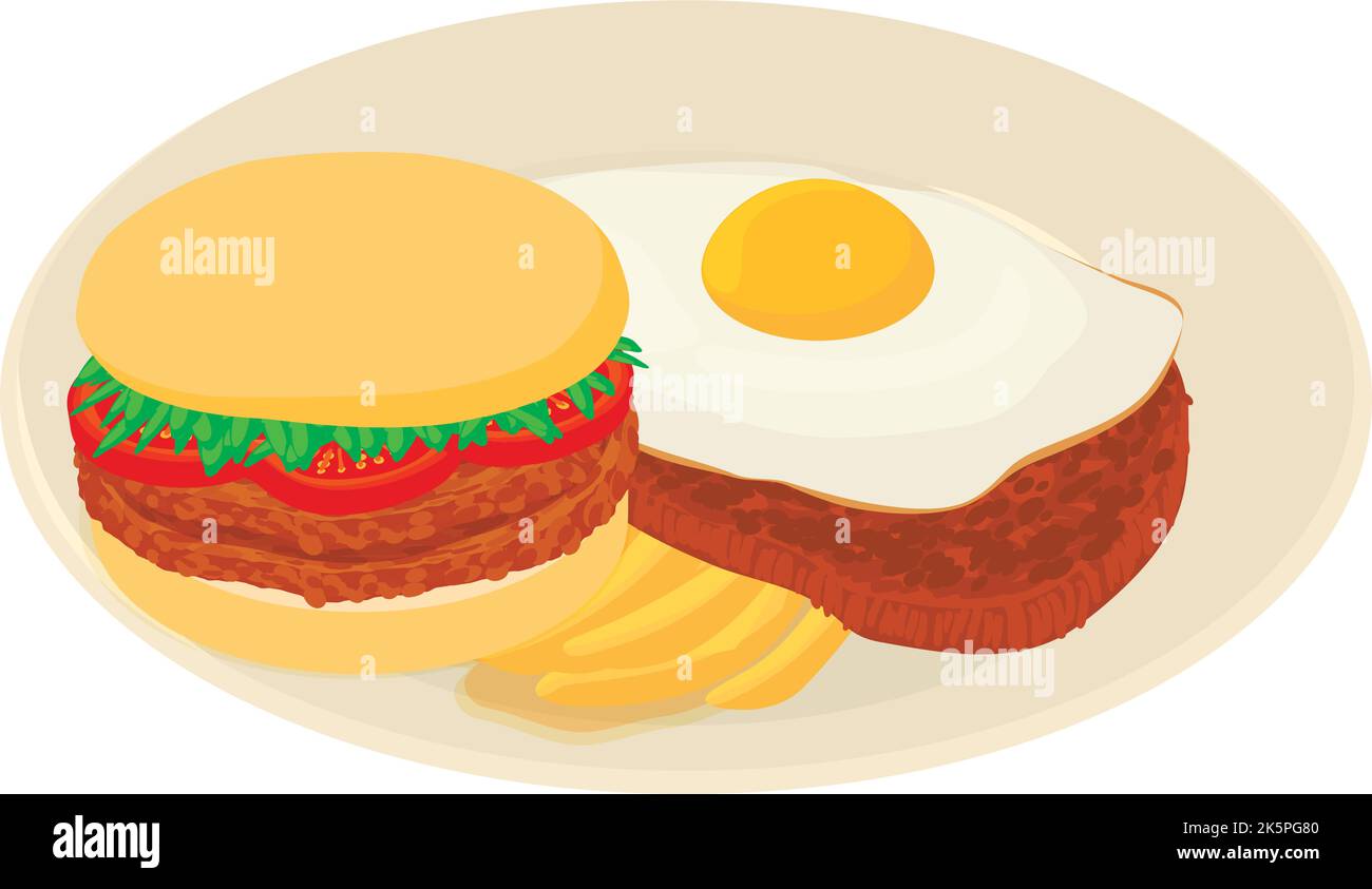 Portuguese bitoque Stock Vector Images - Alamy