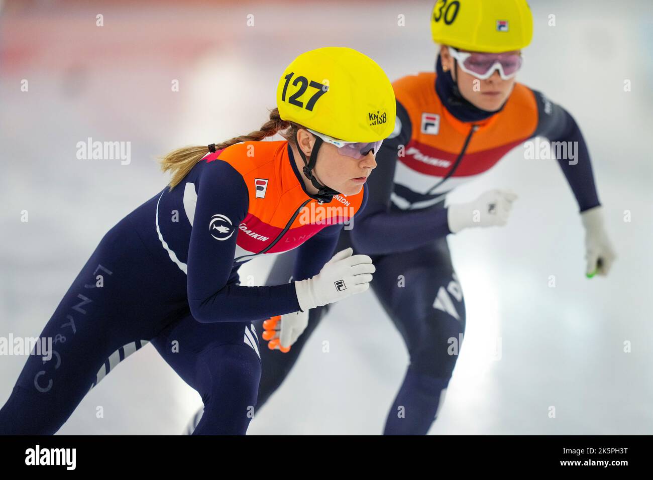 HEERENVEEN, NETHERLANDS - OCTOBER 9: Yara Van Kerkhof, The Netherlands ...