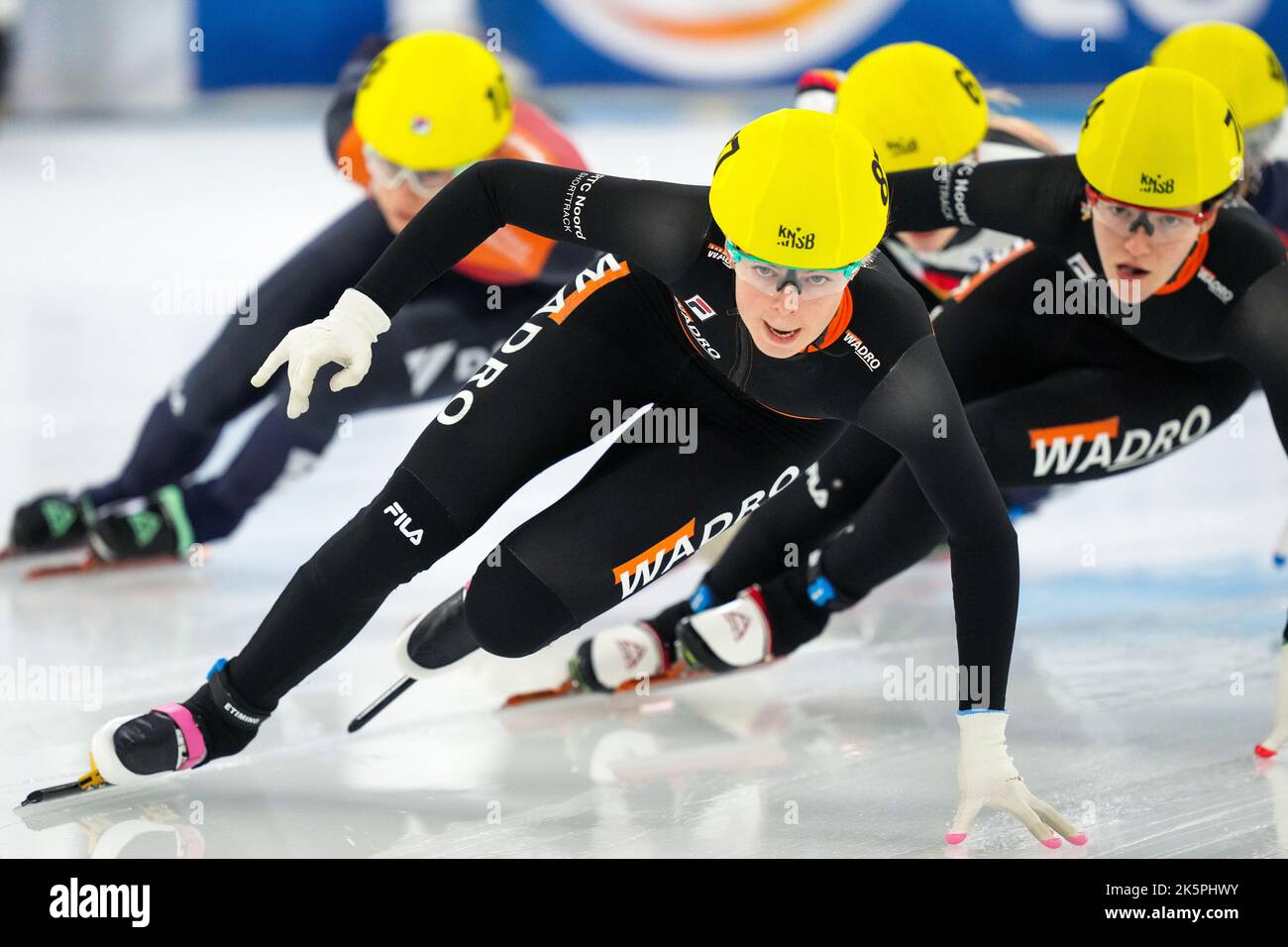 HEERENVEEN, NETHERLANDS - OCTOBER 9: Gioya Lancee, The Netherlands ...