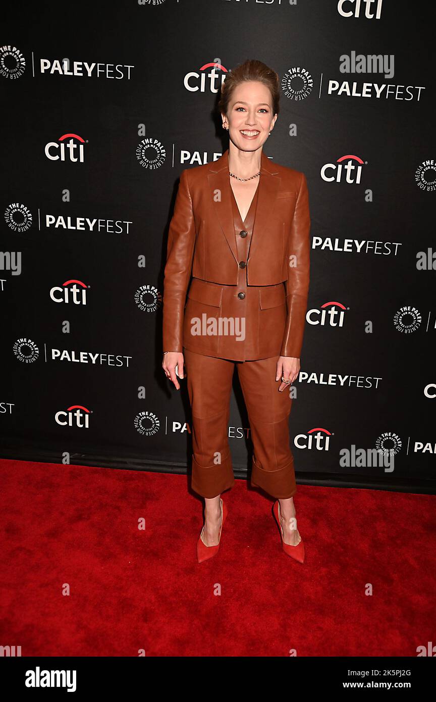 Carrie Coon attends the Paley Center for Media 10th anniversary of ...
