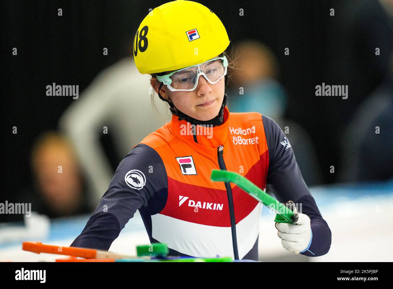 HEERENVEEN, NETHERLANDS - OCTOBER 9: Selma Poutsma, The Netherlands ...