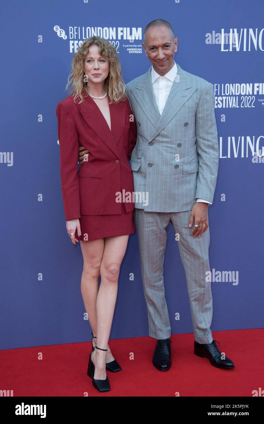 Zoe Boyle and Oliver Hermanus attending the Living Premiere as part of ...