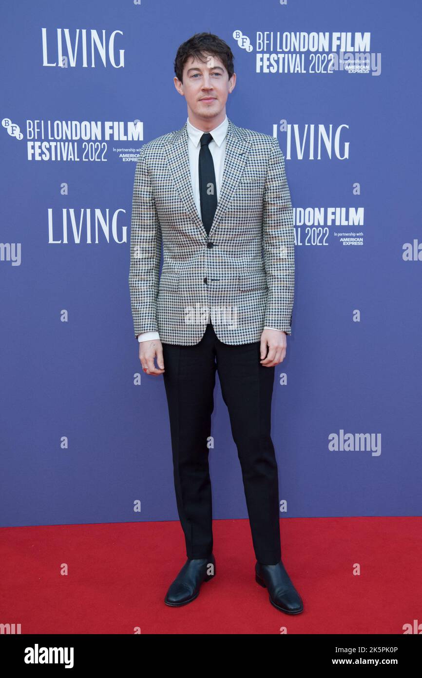 Alex Sharp attending the Living Premiere as part of the 66th BFI London ...