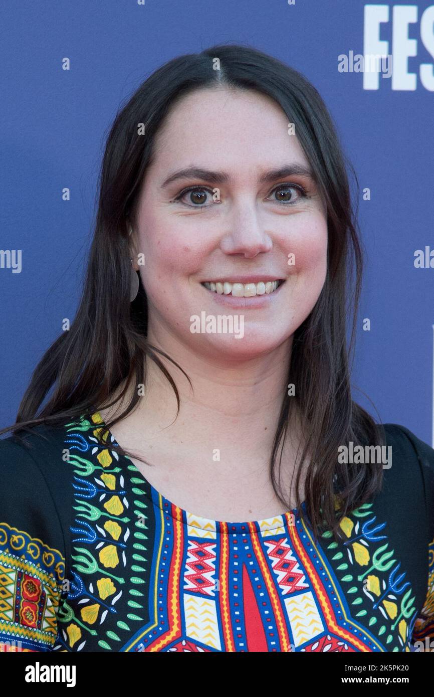 Alison Harris attending the Living Premiere as part of the 66th BFI ...