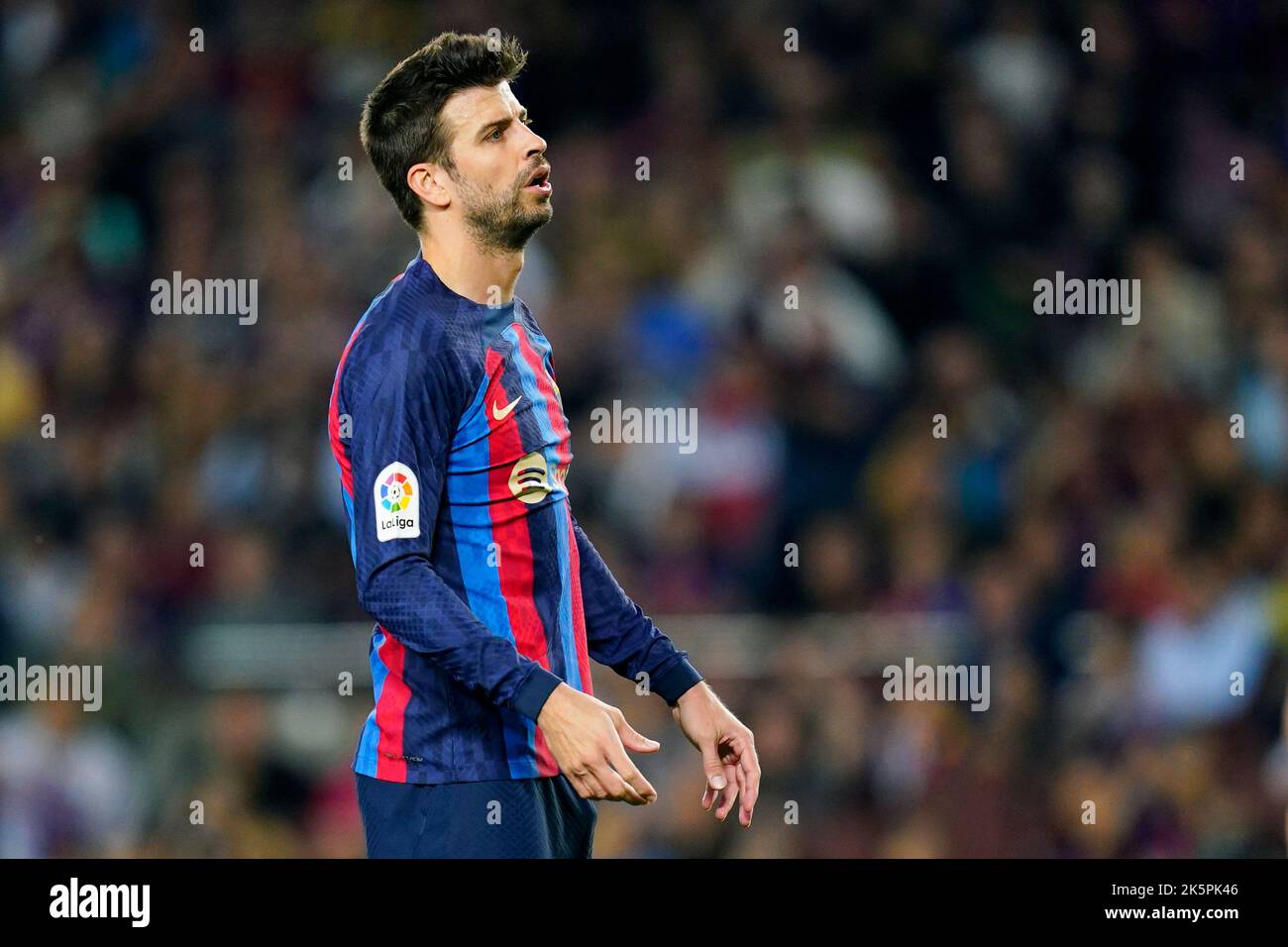 Gerard Pique of FC Barcelona during the La Liga match between FC ...
