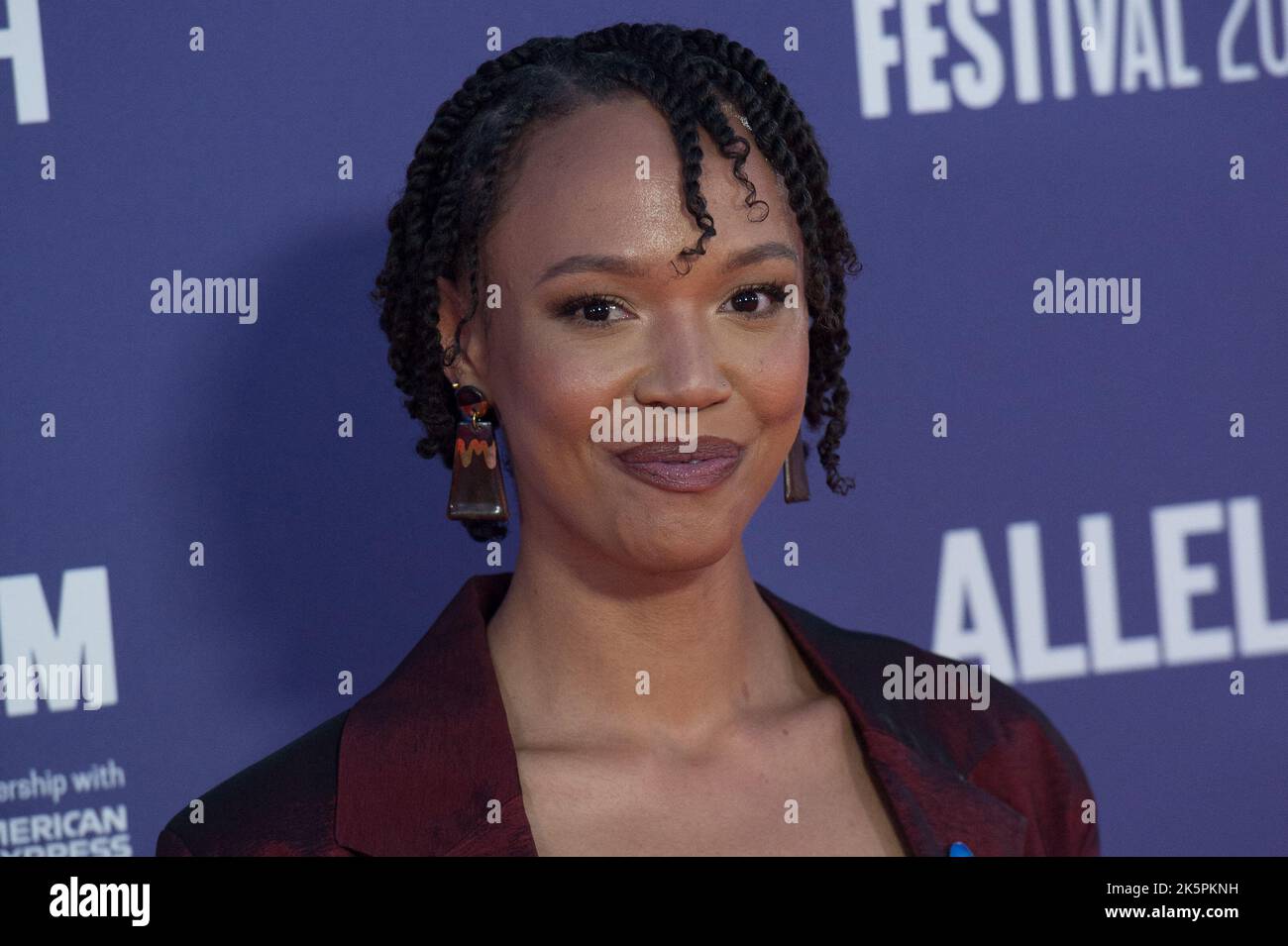 Jesse Akele attending the Allelujah Premiere as part of the 66th BFI ...