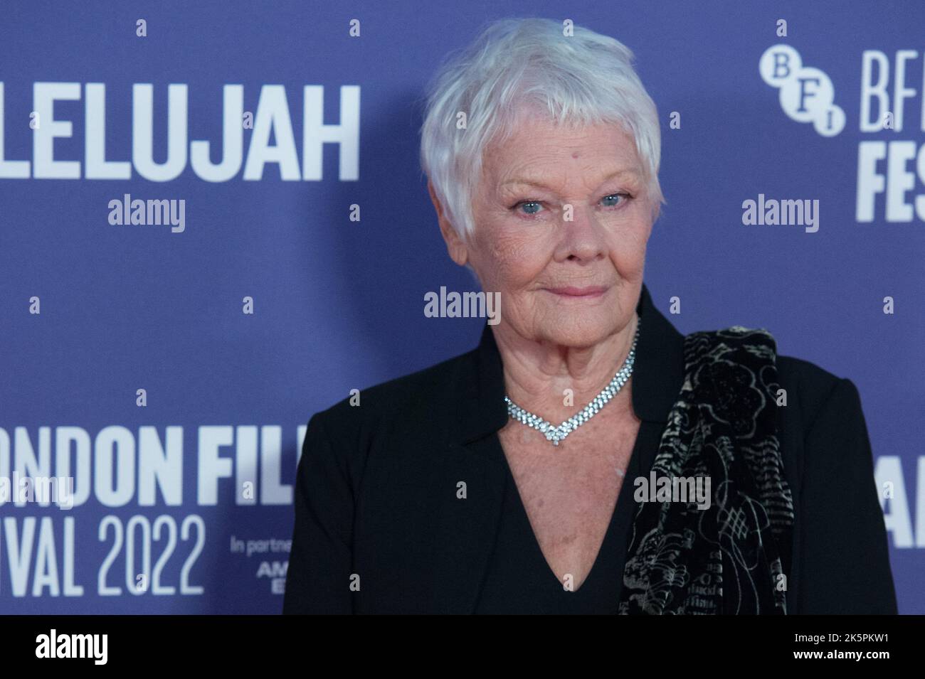 Judi Dench attending the Allelujah Premiere as part of the 66th BFI ...