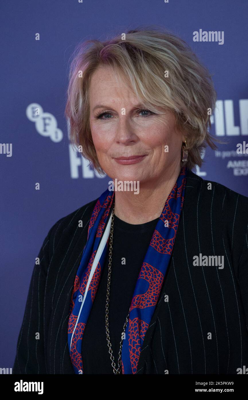 Jennifer Saunders attending the Allelujah Premiere as part of the 66th ...