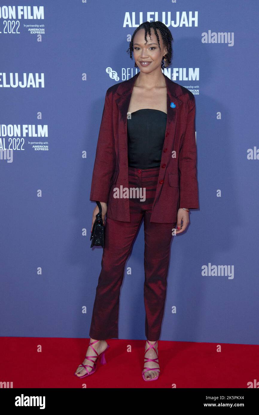 Jesse Akele attending the Allelujah Premiere as part of the 66th BFI ...