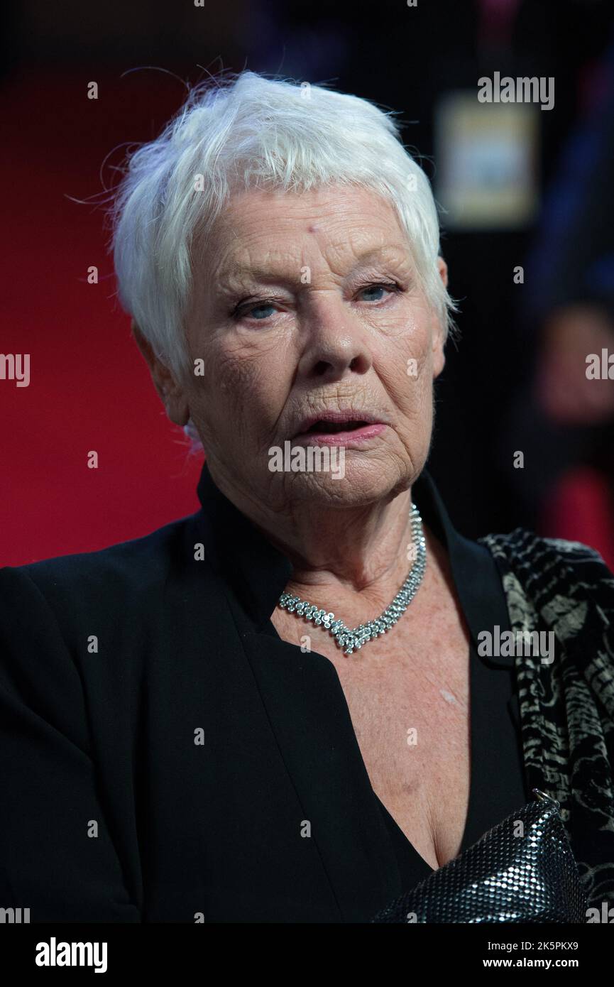 Judi Dench attending the Allelujah Premiere as part of the 66th BFI ...