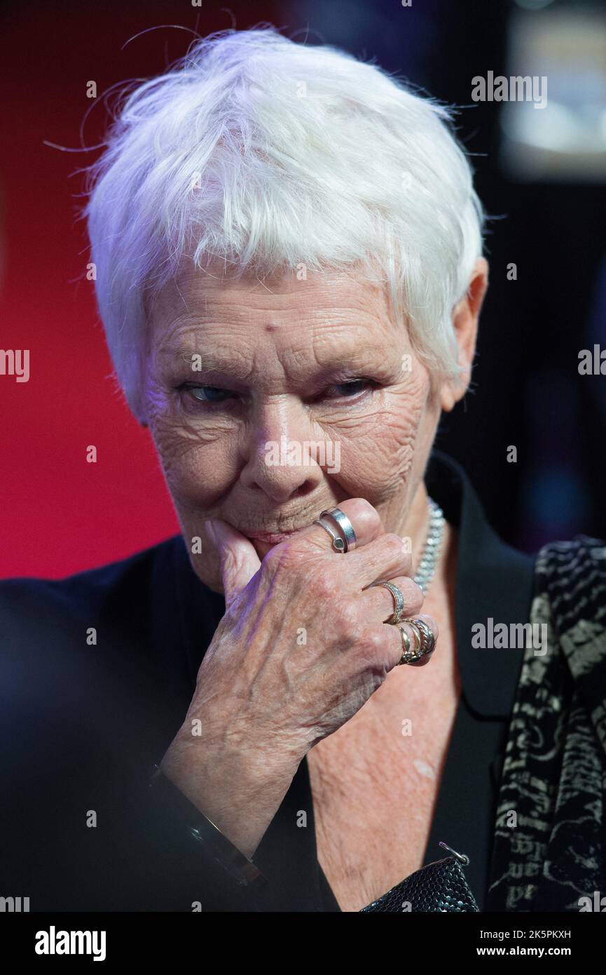 Judi Dench attending the Allelujah Premiere as part of the 66th BFI ...