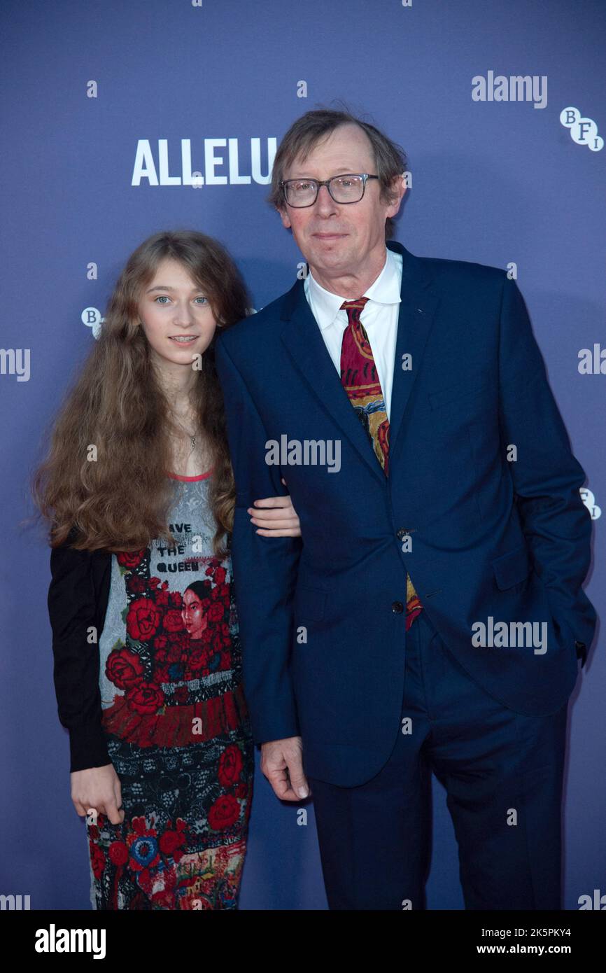 Kevin Loader and guest attending the Allelujah Premiere as part of the ...