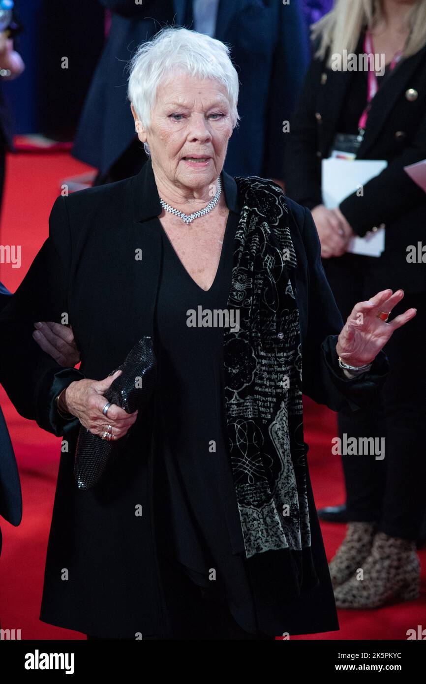 Judi Dench attending the Allelujah Premiere as part of the 66th BFI ...