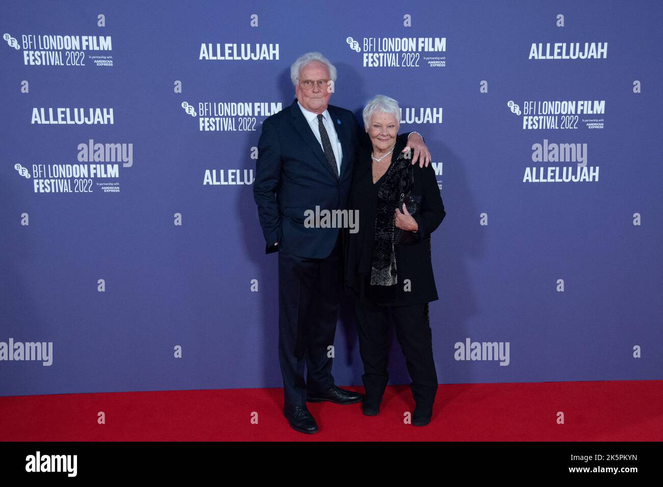 Richard Eyre and Judi Dench attending the Allelujah Premiere as part of ...