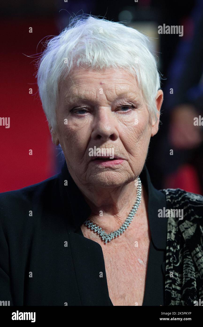 Judi Dench attending the Allelujah Premiere as part of the 66th BFI ...