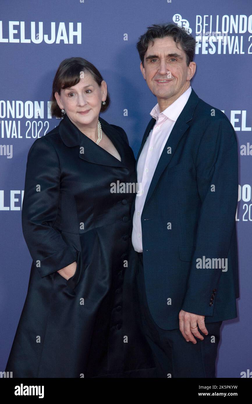 Heidi Thomas and Stephen McGann attending the Allelujah Premiere as ...