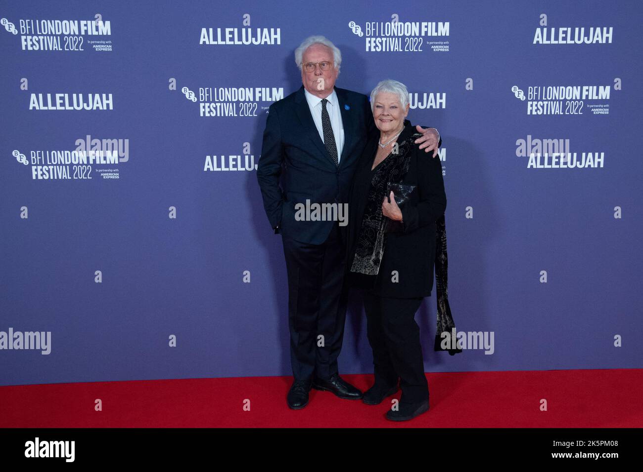 Richard Eyre and Judi Dench attending the Allelujah Premiere as part of ...