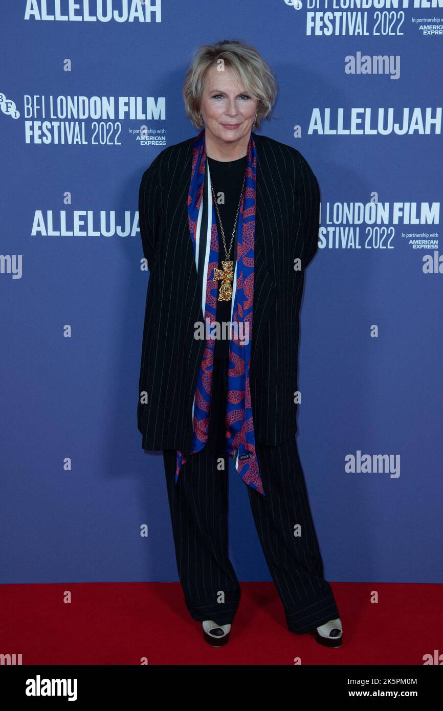 Jennifer Saunders attending the Allelujah Premiere as part of the 66th ...