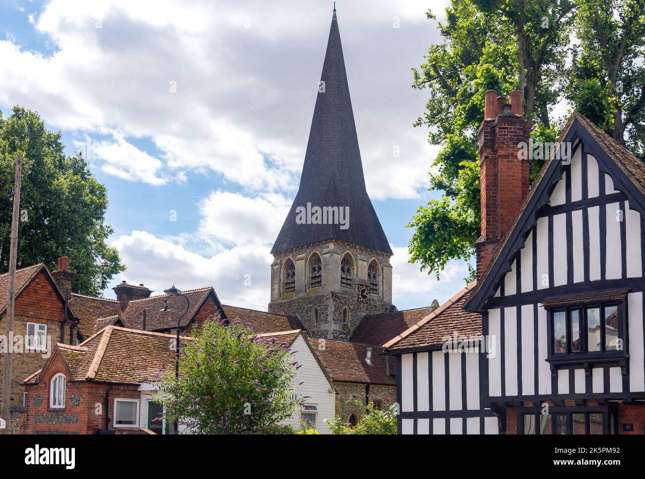 St marys parish church churchgate street old harlow village spi hi-res ...