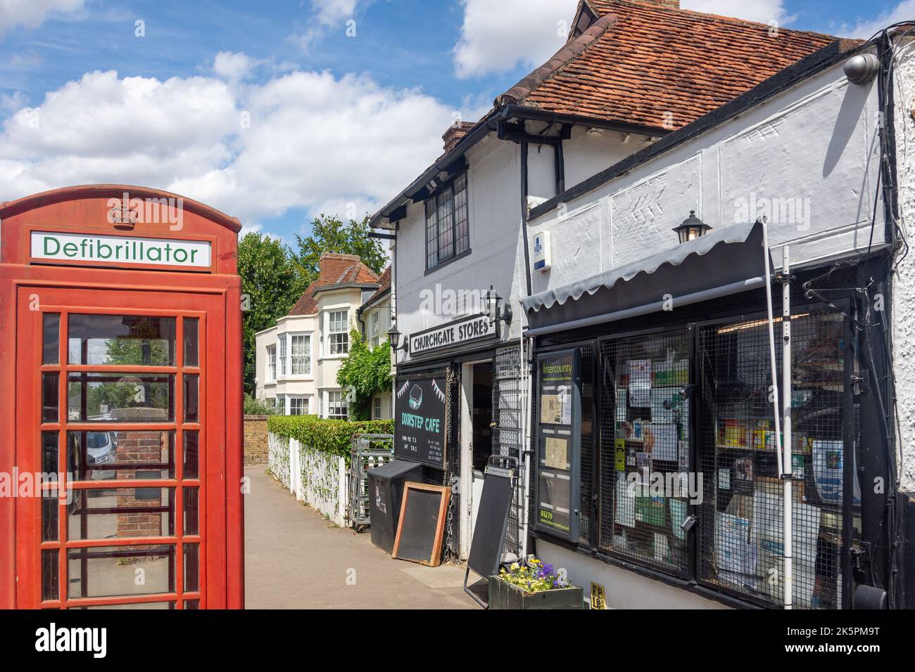 Churchgate Stores Churchgate Street Old Harlow Harlow Essex England United Kingdom Stock