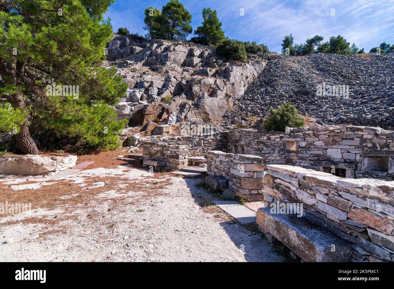 Penteli quarries hi-res stock photography and images - Alamy