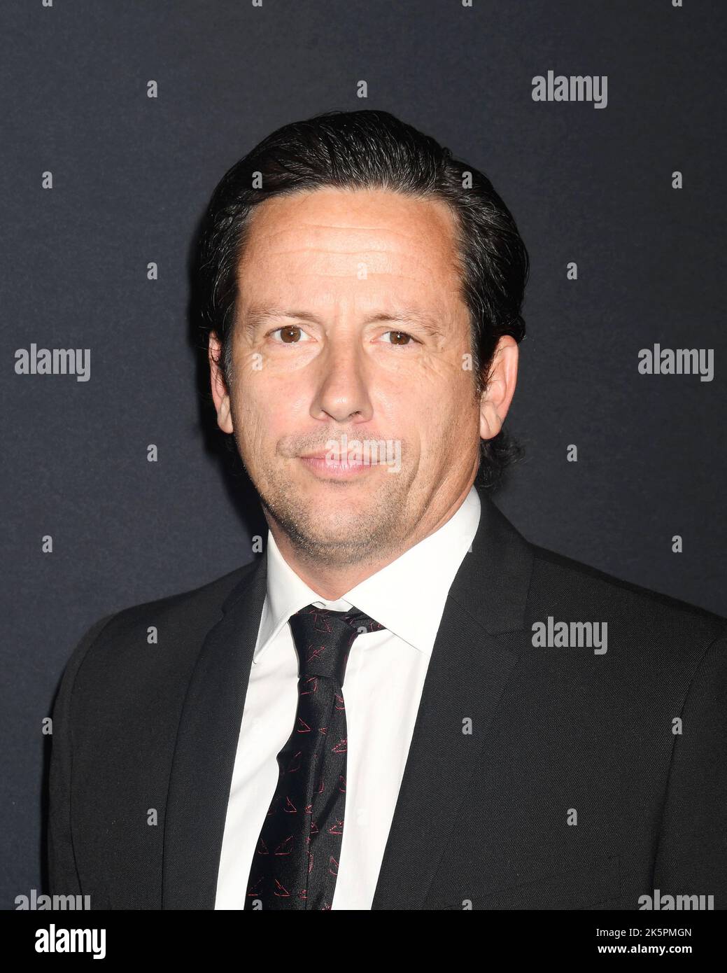 LOS ANGELES, CA - OCTOBER 08: Ross McCall arrives at the Environmental ...