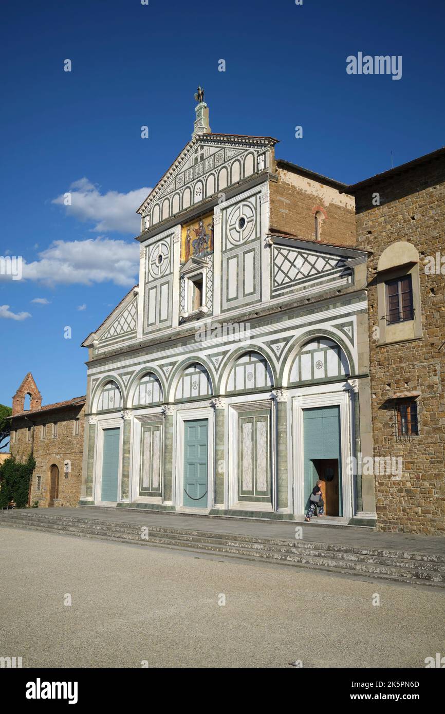 Basilica of San Miniato al Monte Florence Italy Stock Photo - Alamy