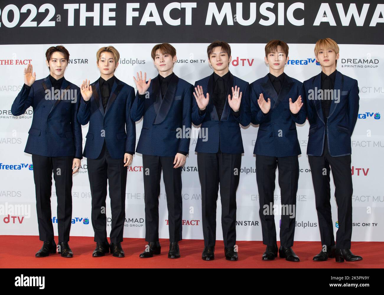8 Oct 2022 - Seoul, South Korea : South Korean K-Pop boys group TNX ... 8 Oct 2022 - Seoul, South Korea : South Korean K-Pop boys group TNX ...