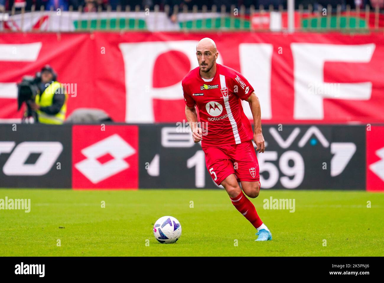 Luca Caldirola (AC Monza) during the italian soccer Serie A match AC ...